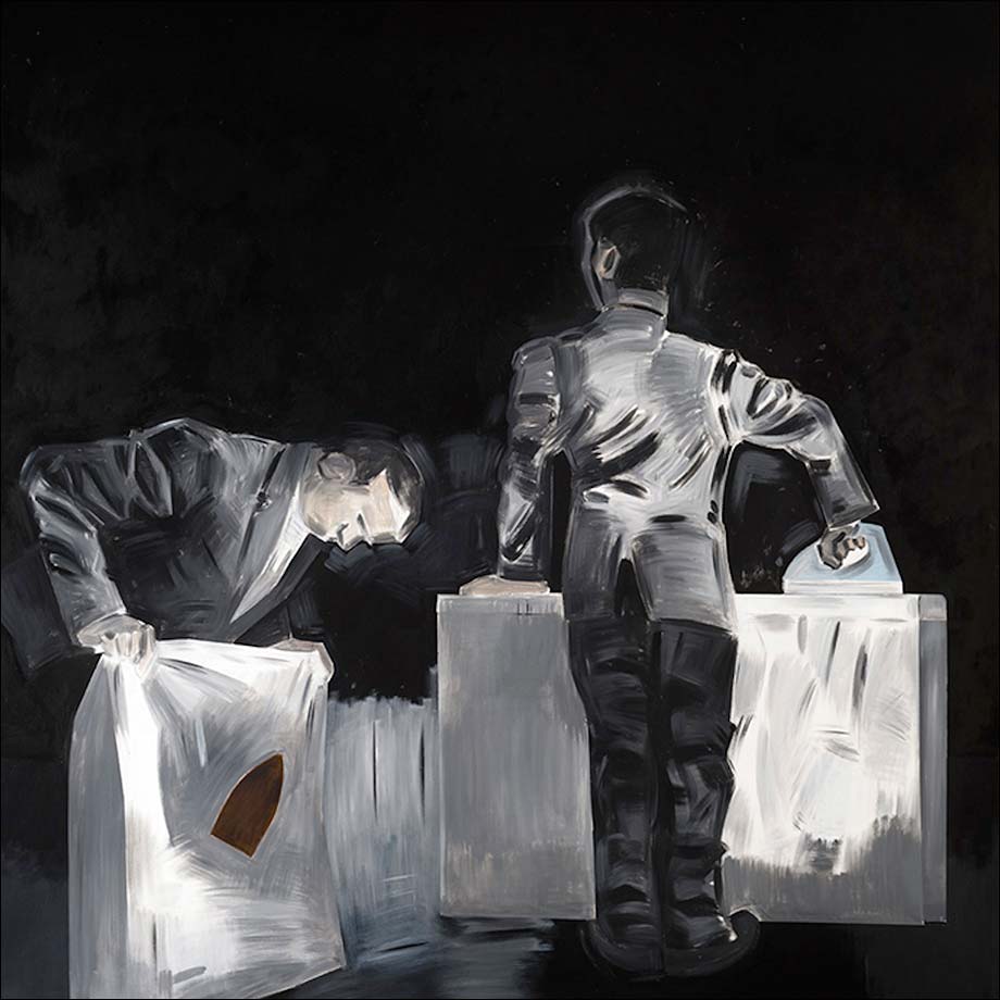 Expo: peintures récentes de Apostolos Georgiou, gb agency