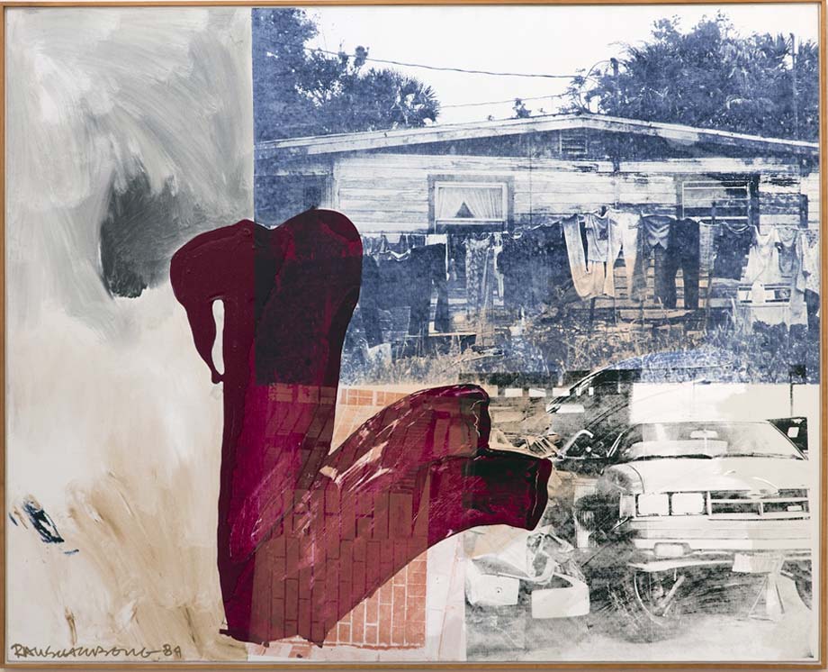Expo: "Salvage" de Robert Rauschenberg, Galerie Thaddaeus Ropac