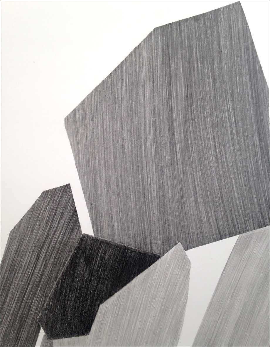 Alexandra Sá, Units : dessins et collages à la galerie quatre, Arles