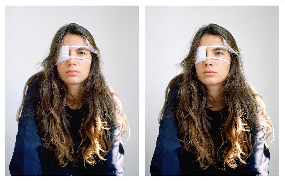 Télé-vision, Anne-Sarah Bénichou : L. Montaron, installation et photos