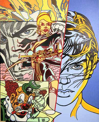 Le fou d’images, où l’image est reine, Erró, Chapelle de la Visitation