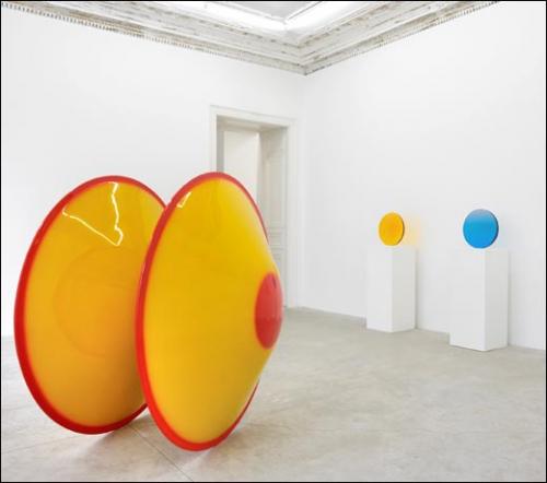 Expo: rétrospective de DeWain Valentine, Galerie Almine Rech