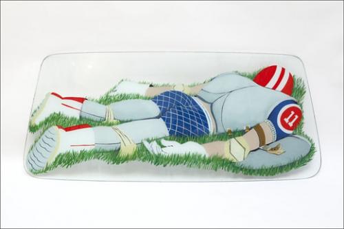 Jason Glasser, expo Heads Up, Maison d’Art Bernard Anthonioz