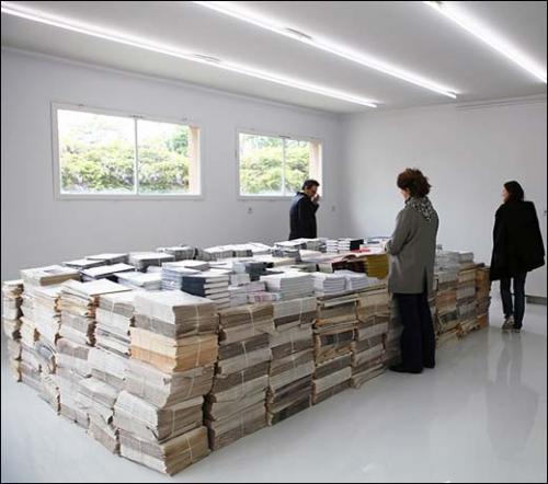 Jacob Fabricius, Old News Again, 10 ans du magazine, Cneai de Chatou