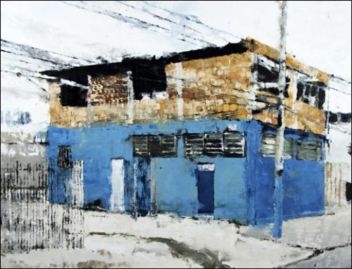 Philippe Cognée expose à la galerie parisienne Daniel Templon