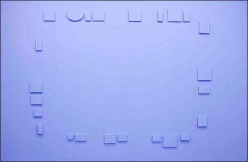 Exposition-suicide, Claude Rutault, peinture conceptuelle