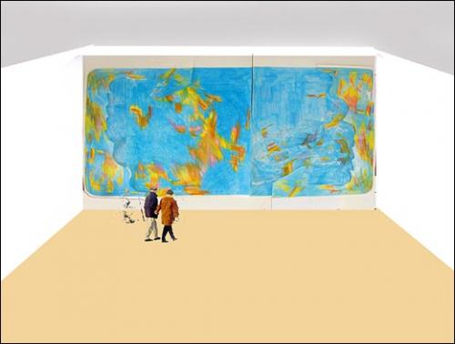 Expo "Of All Places, Painting", Galerie du collège Marcel Duchamp