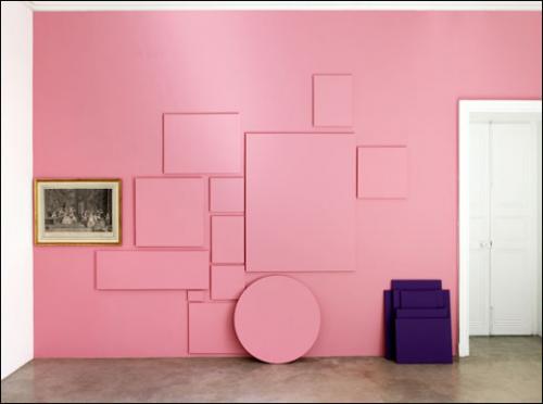 Expo "Actualités de la peinture" de Claude Rutault à la galerie Perrotin