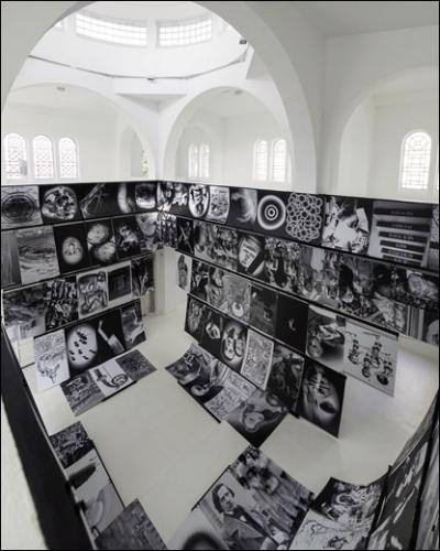 Erick Beltran, expo "La part abyssale", La Synagogue de Delme